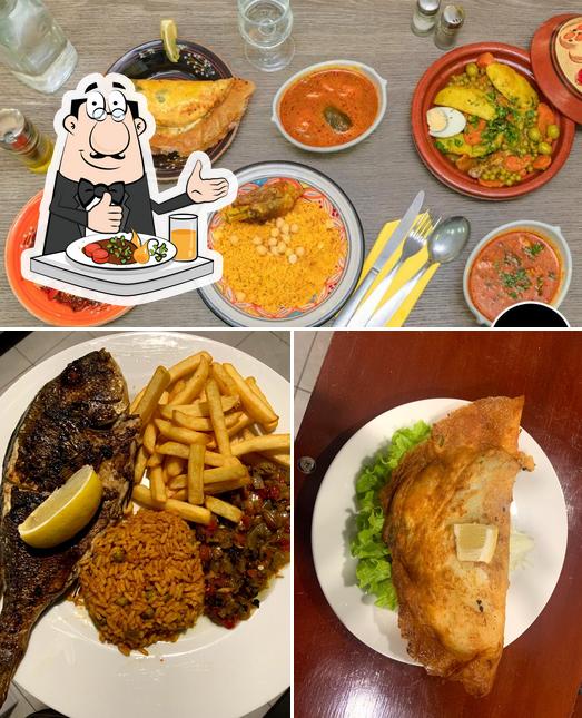 Snack pizza hamburger baguette farci makloub chappati libanais hallal ...