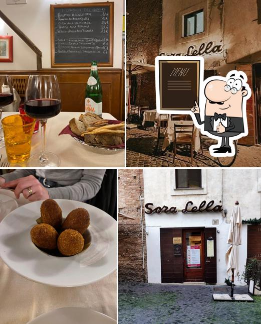 Trattoria Sora Lella ristorante, Roma, Via di Ponte Quattro capi - Menu ...