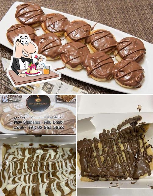 Crepe & Kunafa Corner Cafeteria, Abu Dhabi - Restaurant menu and reviews