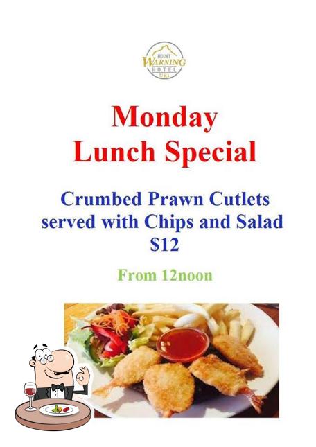 Mount Warning Hotel, Uki - Restaurant menu, prices and reviews