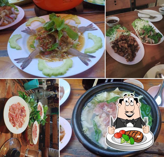 Sake Jaew Hon at Krua Tawan restaurant, Nong Na Saeng, 191/4 ถนน อนันต ...