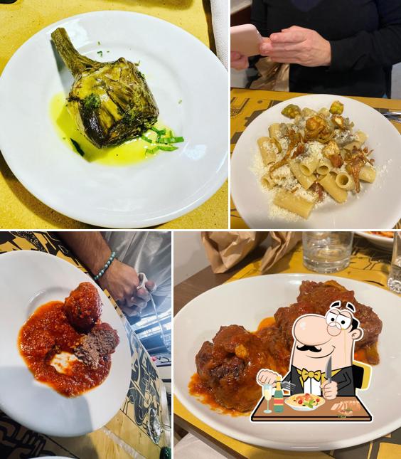 Taverna Romana restaurant, Rome, Via della Madonna dei Monti ...
