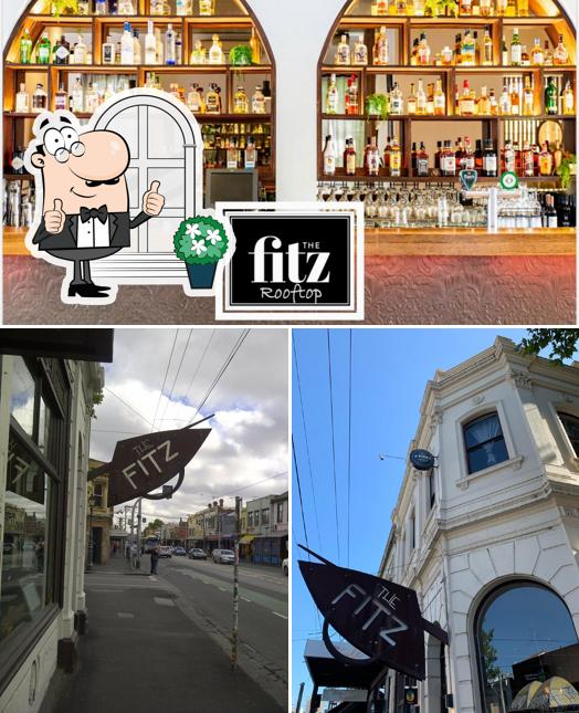 The Fitz Cafe & Rooftop Bar, Fitzroy - Restaurant menu, prices and reviews