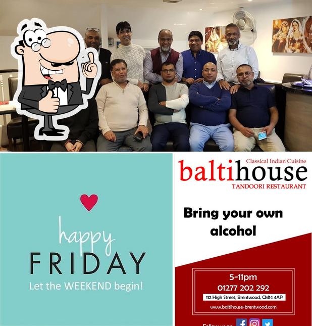Balti House in Brentwood - Restaurant menu and reviews