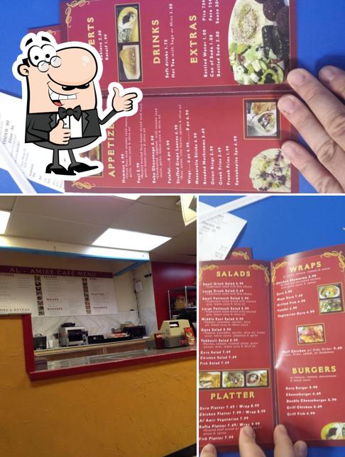 Al-Amir Cafe, 410 Vine St in Cincinnati - Restaurant menu and reviews
