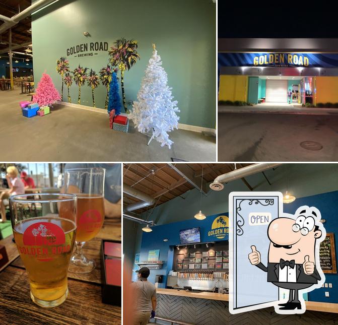 Golden Road Brewing in Anaheim - Restaurant menu and reviews