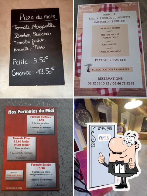 Pizzeria del pierrot, Bourth - Restaurant menu, prices and reviews