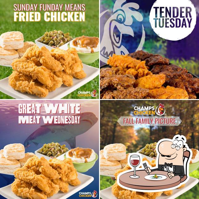 Champs Chicken in Holden - Restaurant menu and reviews
