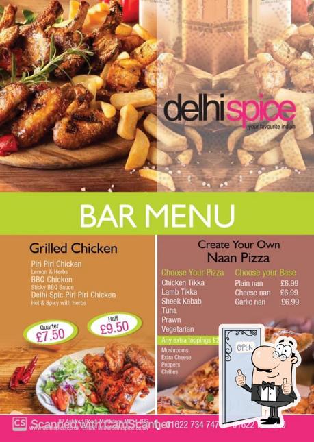 Delhi Spice in Maidstone - Restaurant menu and reviews