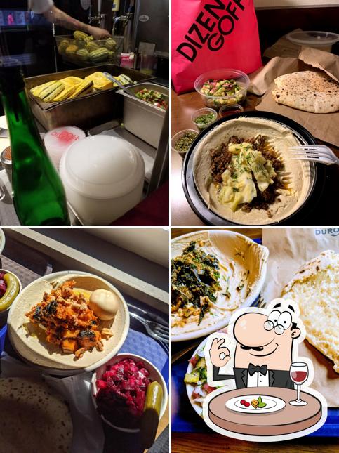 Dizengoff, Philadelphia, 15–16th & Locust - Restaurant menu, prices and ...