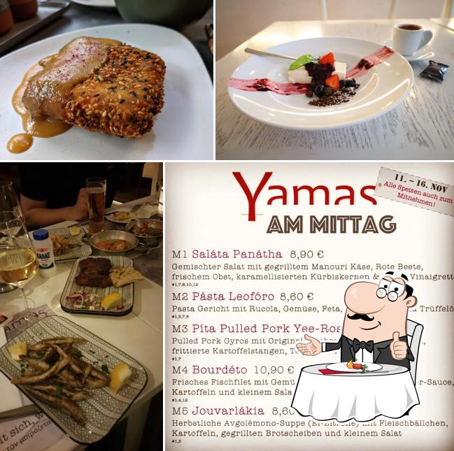 Yamas mezé restaurant & weinbar, Bochum - Restaurantspeisekarten und ...