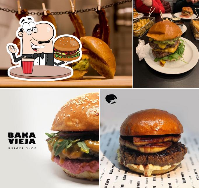 Baka Vieja Burger Shop, Bilbao, Estación de Indautxu - Menú del ...