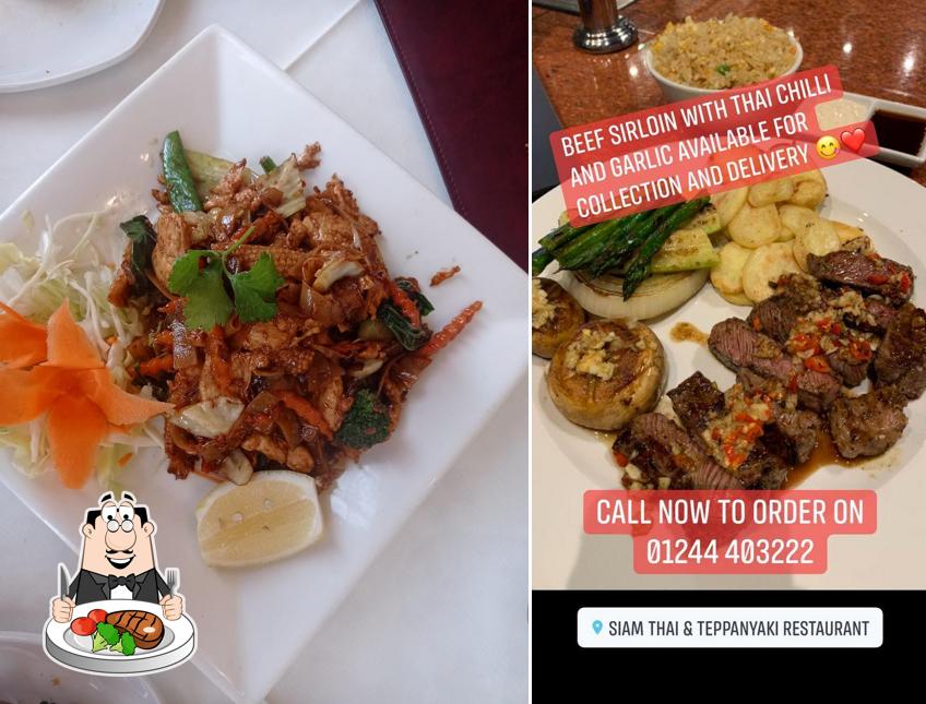 Siam Thai & Teppan-Yaki in Chester - Restaurant menu and reviews