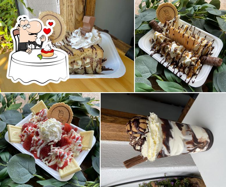 The Ice Cream Cottage in Tewkesbury - Restaurant menu