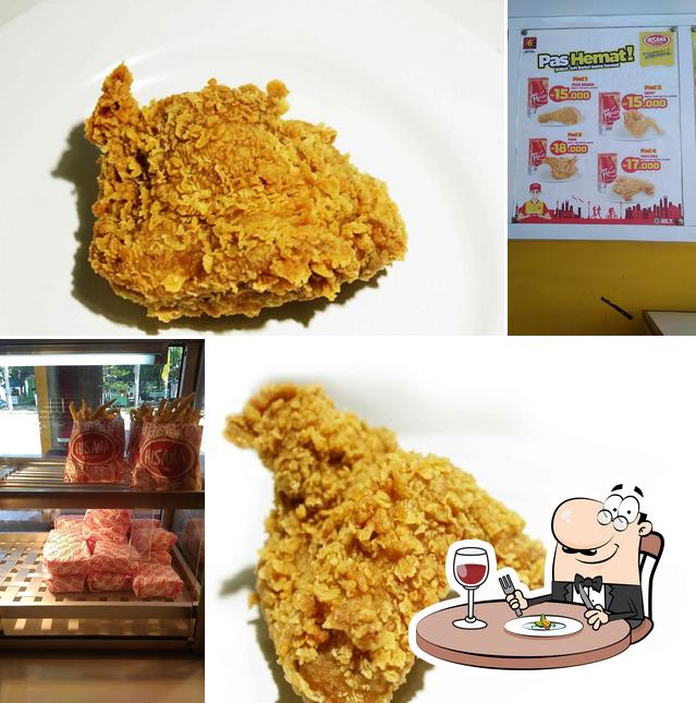 Hisana Fried Chicken restaurant, Bekasi Regency, Blok - Restaurant menu ...