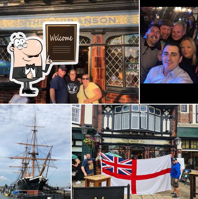 Ship Anson in Portsmouth - Restaurant menu and reviews
