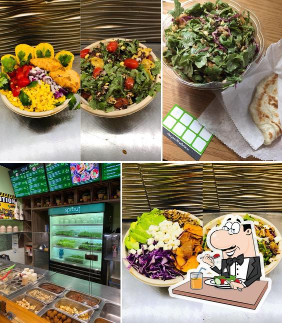 Sprout Mediterranean Inspired Salads in Boston - Restaurant menu and ...