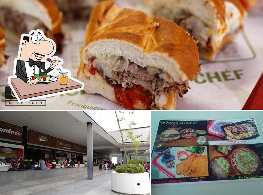 Quiznos Sub Antea restaurant, Santiago de Querétaro, San Luis Potosí ...
