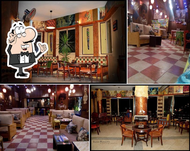 Andiamo cafe, Egypt, شارع شهر العسل متفرع من شارع، Al Bitash ...