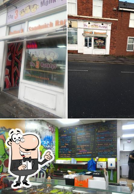 The 3 Monkeys Sandwich Bar, Preston - Restaurant menu, prices and reviews