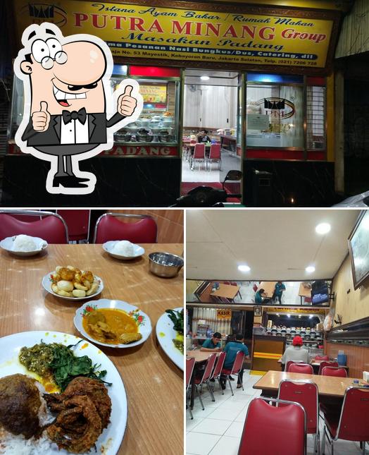 Rumah Makan Putra Minang restaurant, South Jakarta, Jl. Kyai Maja No ...