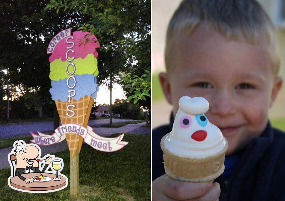 Corner Scoops, Petoskey - Restaurant menu, prices and reviews