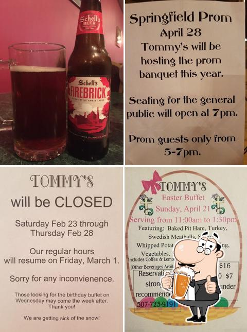 Tommy's Central Street Steakhouse, Springfield - Restaurant menu ...