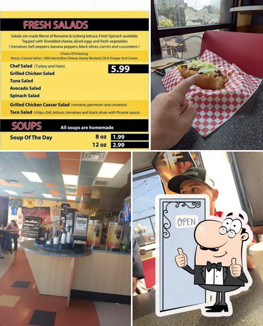 Restaurante Bill & Ruth's Subs and Burgers Pryor, Pryor Creek - Carta ...