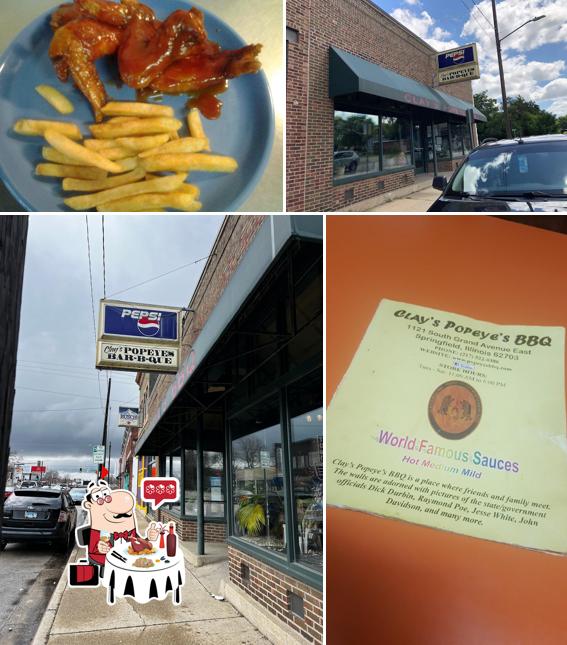 Clay's Popeye's BBQ in Springfield - Restaurant menu and reviews