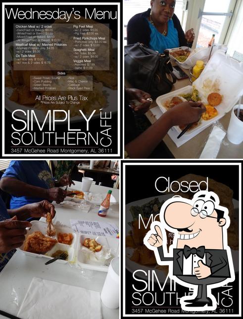 Simply Southern Cafe, 3457 McGehee Rd in Montgomery - Restaurant menu ...
