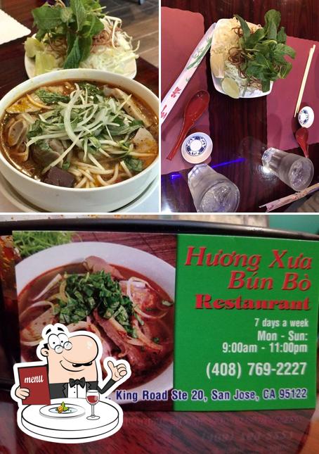 Huong Xua Bun Bo Restaurant in San Jose - Restaurant menu and reviews