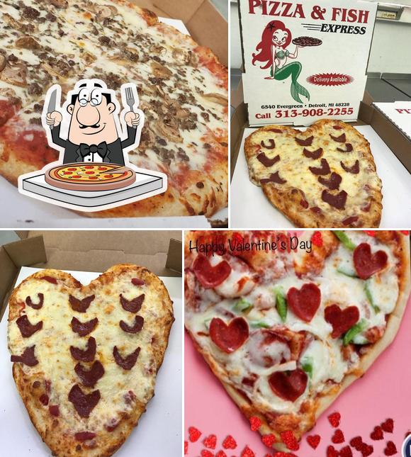 Pizza & Fish Express in Detroit - Restaurant menu and reviews