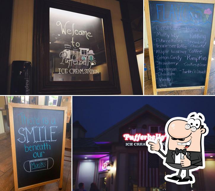 Pufferbelly's Ice Cream Station in Fairmont - Restaurant menu and reviews
