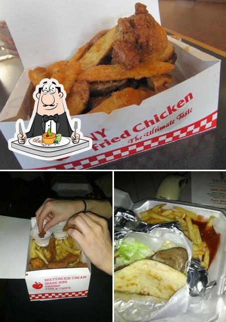 Comida rápida New York Fried Chicken, Richmond, 501 W Broad St - Carta ...