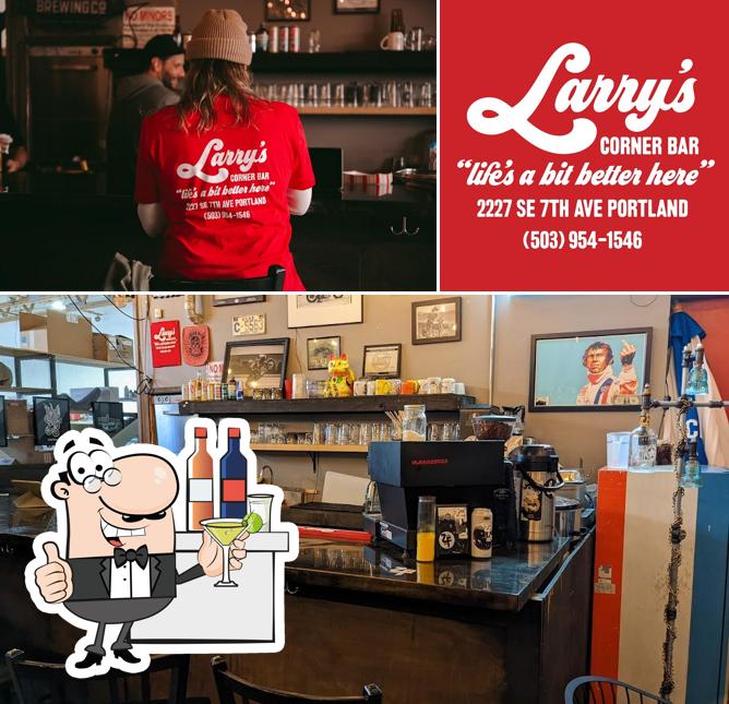 LARRY'S CORNER BAR, Portland - Restaurant menu, prices and reviews