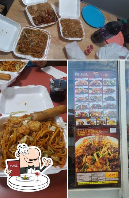 Rice Bowl Express, 4018 Broadway Blvd in Garland - Restaurant menu and ...