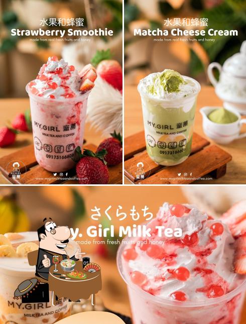 My Girl Milk Tea and Coffee - Antipolo cafe, Antipolo - Restaurant menu ...