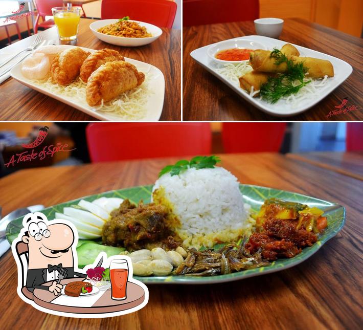 Restaurante A Taste of Spice Take Away, Albert Park - Carta del ...
