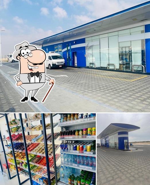 ADNOC Service Station Al Razeen (128), Abu Dhabi - Restaurant menu ...