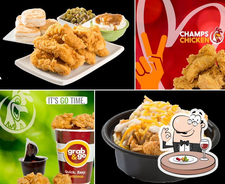 Champs Chicken, 8501 SW 59th St in Oklahoma City - Restaurant menu and ...