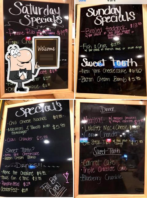Tapps Bar & Grill, Moose River - Restaurant menu, prices and reviews