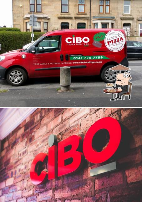 Cibo, 21 Grantlea Terrace in Glasgow - Restaurant menu