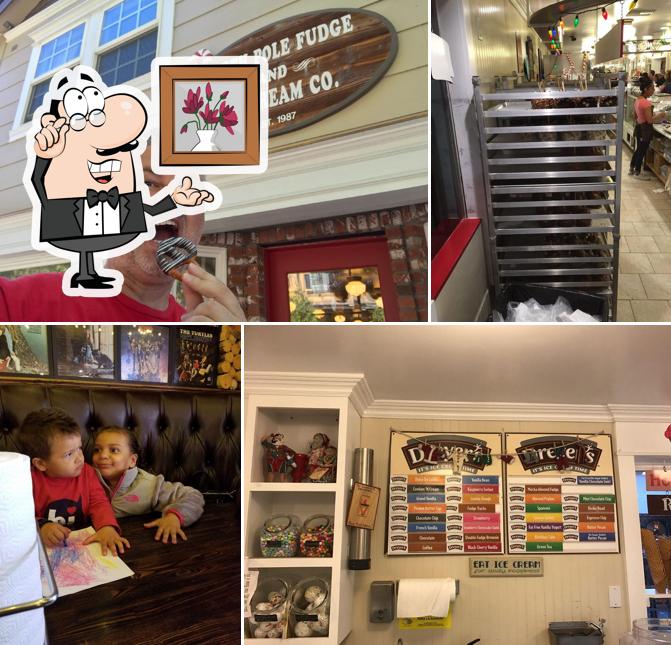 North Pole Fudge and Ice Cream Co, Big Bear Lake - Restaurant menu ...