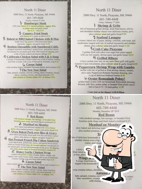 North 11 Diner in Picayune - Restaurant menu and reviews