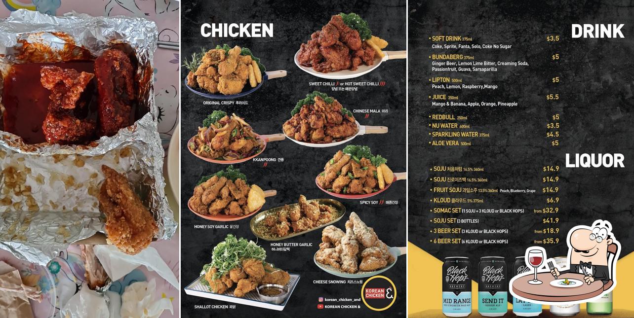 Korean Chicken & Beer(Chermside), Stafford Heights - Restaurant menu ...
