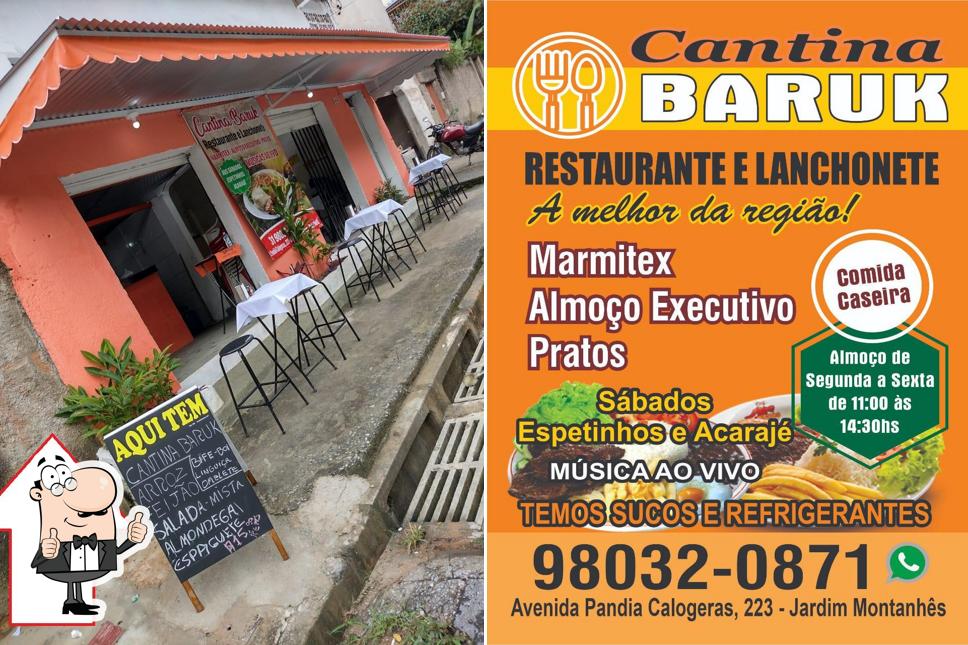Restaurante Cantina Baruk, Belo Horizonte - Restaurant menu, prices and ...