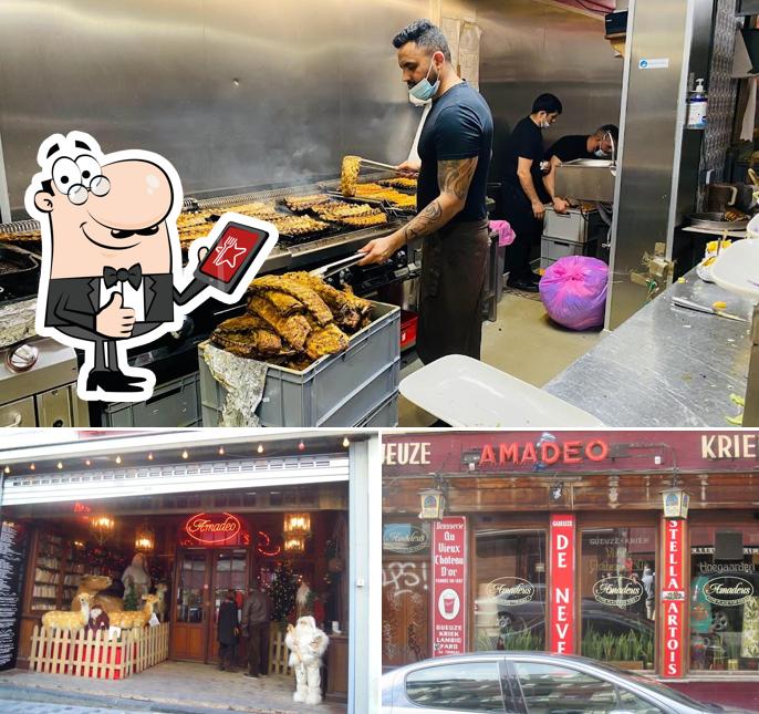 Amadeo, Bruxelles, Rue Sainte-Catherine 26 - Menu du restaurant et ...