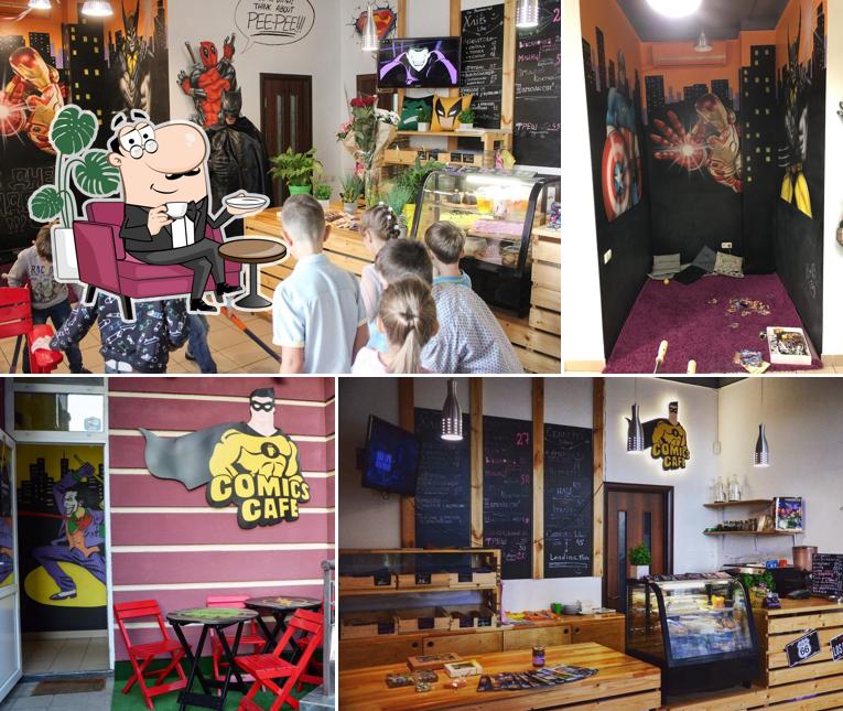 Comics cafe, Kiew, Yelyzavety Chavdar St - Restaurantbewertungen