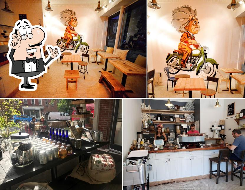 Nerd be cool. Espresso Lab, 518 Court St in New York City - Restaurant ...