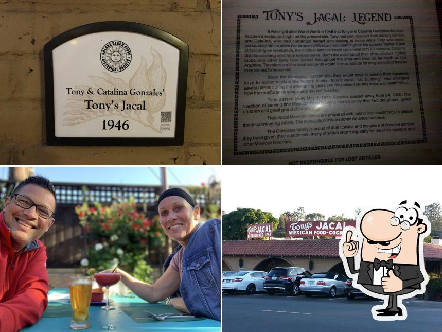 Tony's Jacal in Solana Beach - Restaurant menu and reviews